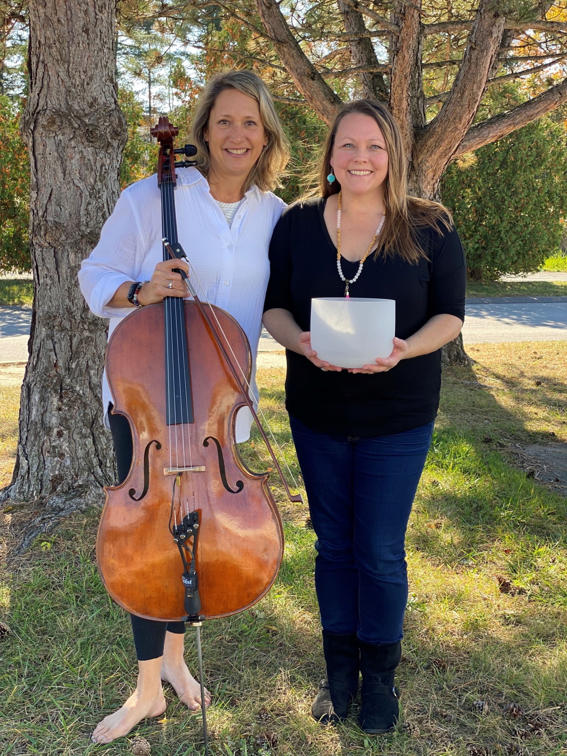Demetria and April Cello - Adirondack Salt Cave